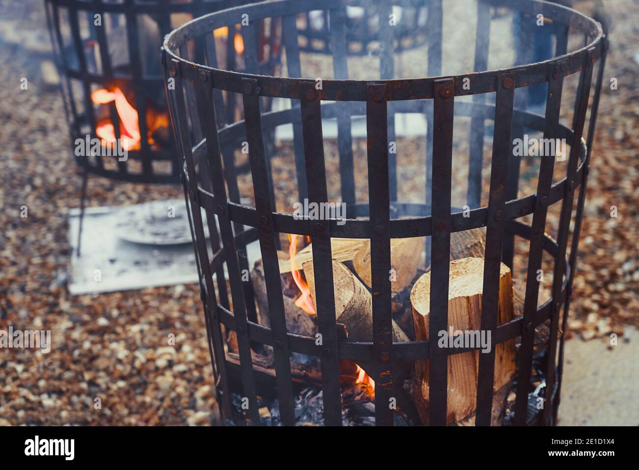 Fire basket hi-res stock photography and images - Alamy