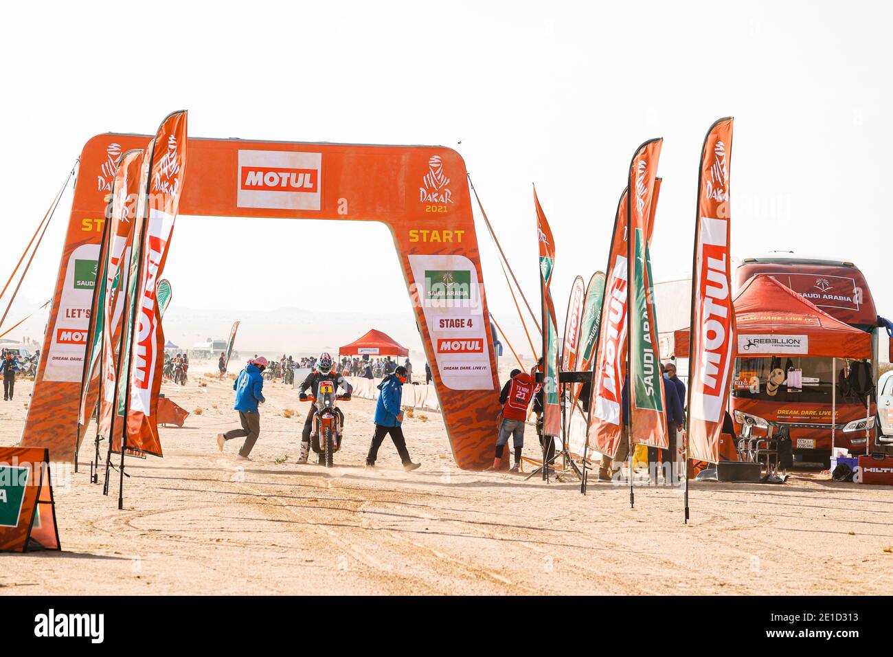 09 Howes Skyler (usa), KTM, Bas Dakar KTM Racing Team, Moto, Bike, action DSS during the 4th ...