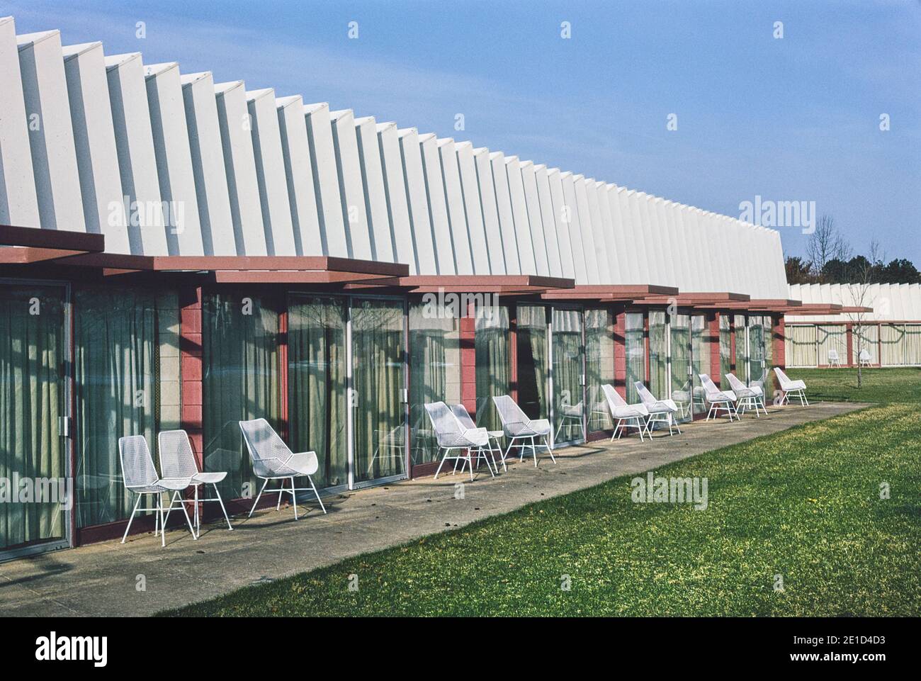 Snow Flake Motel, Lincoln Township, Michigan, USA, John Margolies ...