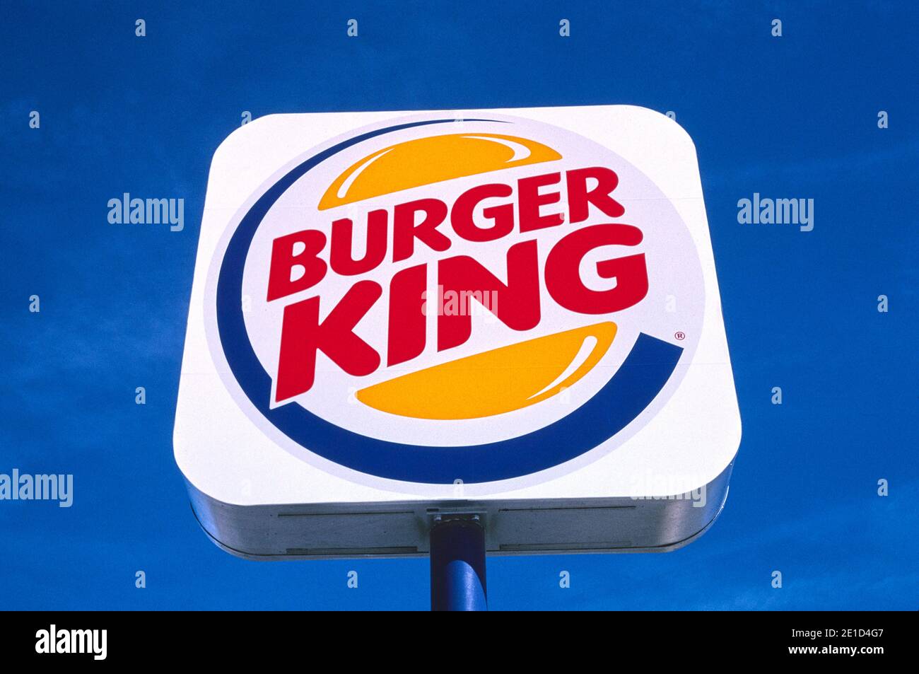 Burger king logo vintage hi-res stock photography and images - Alamy