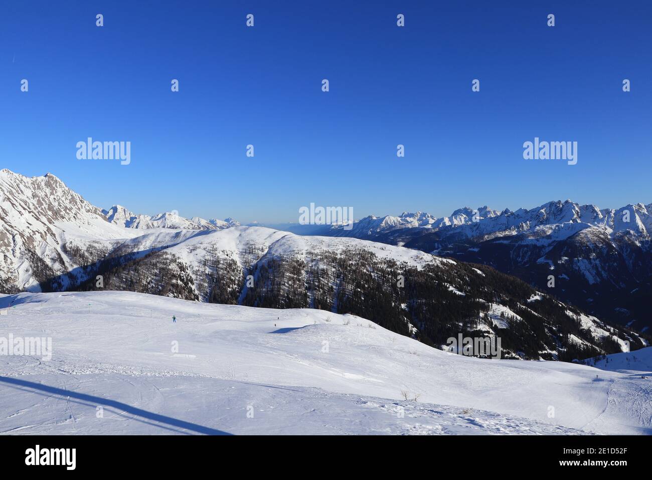 Snow on meadow shooting in hi-res stock photography and images - Alamy