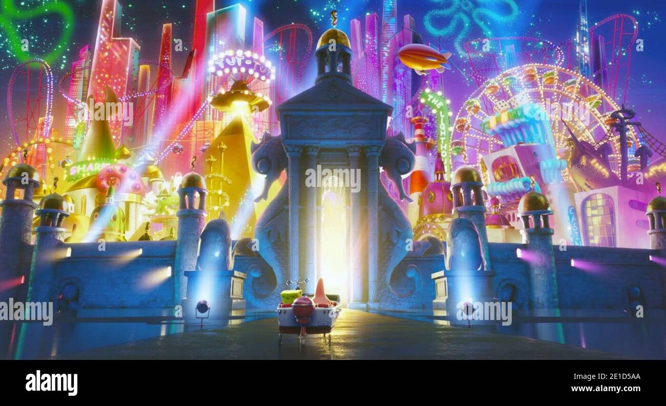 The SpongeBob Movie: Sponge on the Run is a 2020 American live-action ...