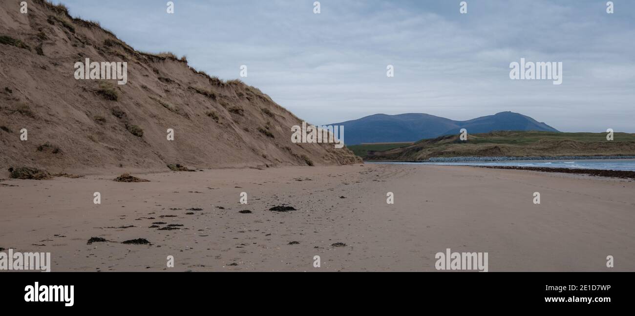 Sunset at Banna Beach County Kerry Ireland on the Wild Atlantic Way ...