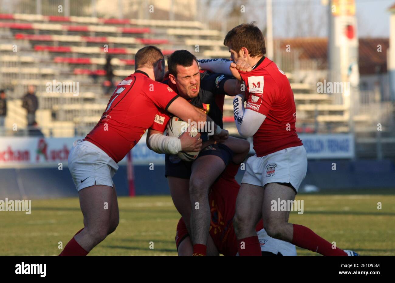 UTC's Vincent Pages during the french Elite 1 rugby match UTC XIII ...