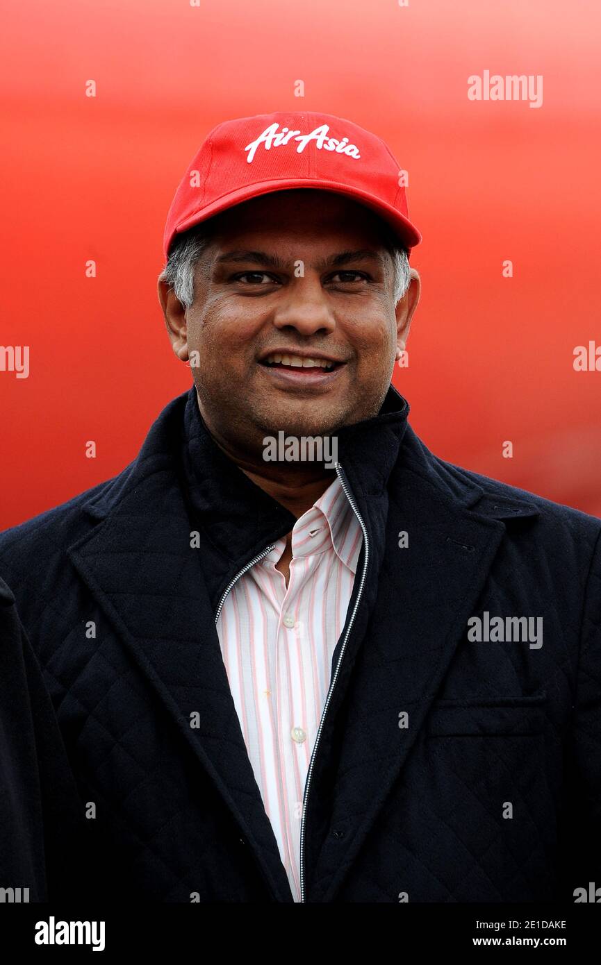 Dato Seri Dr. Tony Fernandes attending arrival of the first flight ...