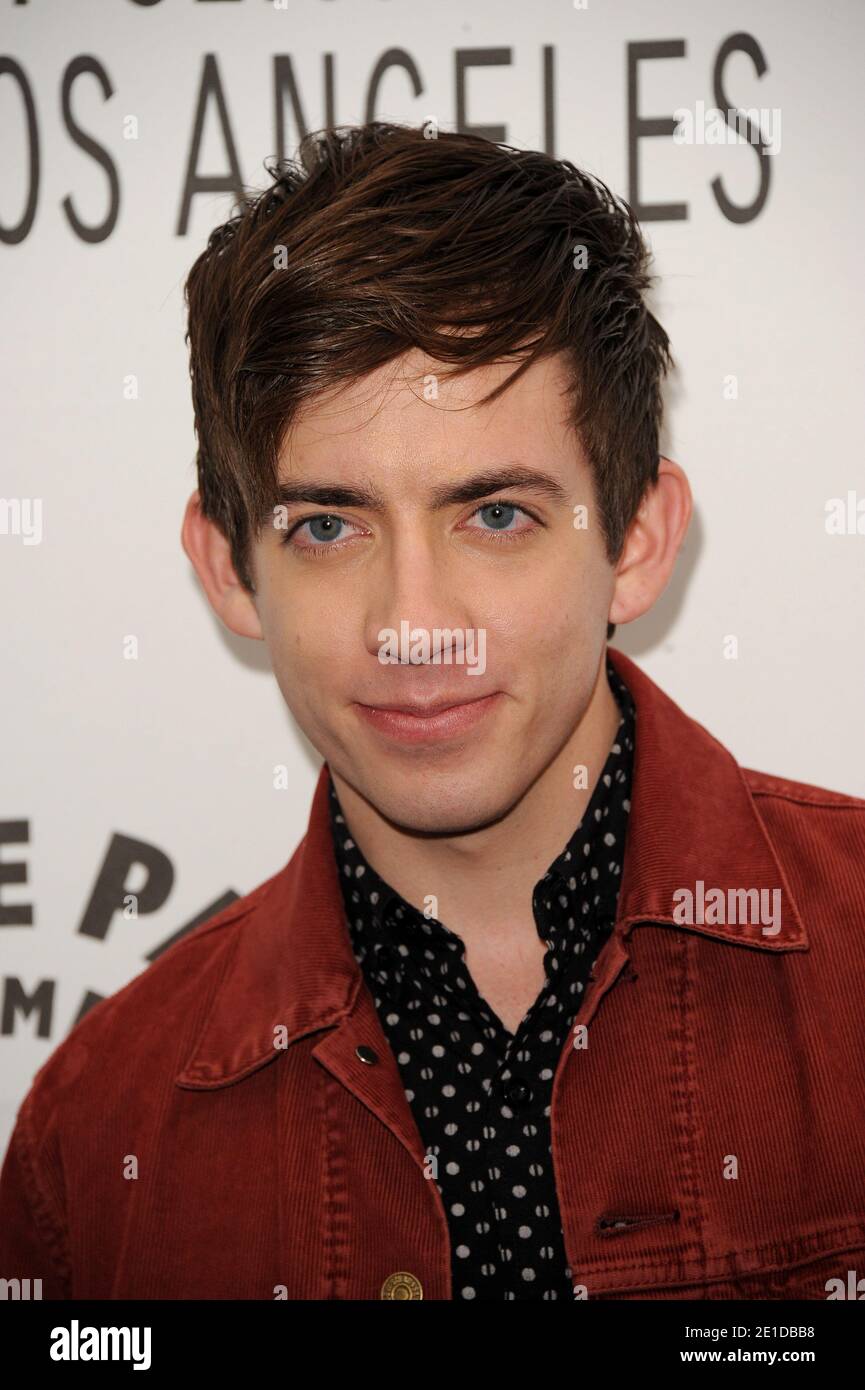 Kevin McHale arrives at Paley Center for Media's Paleyfest 2011 event ...