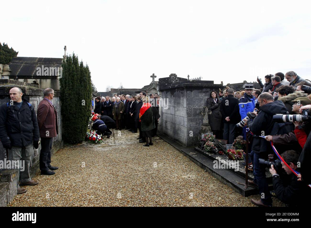 Atmosphere during ceremony marking the 15th anniversary of Francois ...