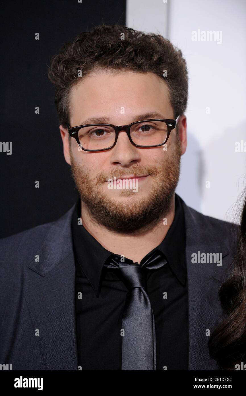Cast member Seth Rogen arriving for 'The Green Hornet 3D' premiere at ...