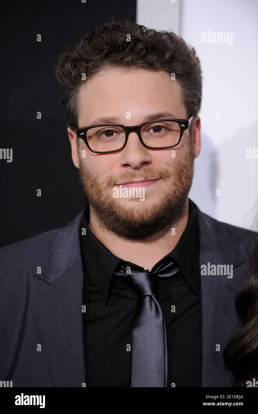 Cast member Seth Rogen arriving for 'The Green Hornet 3D' premiere at ...