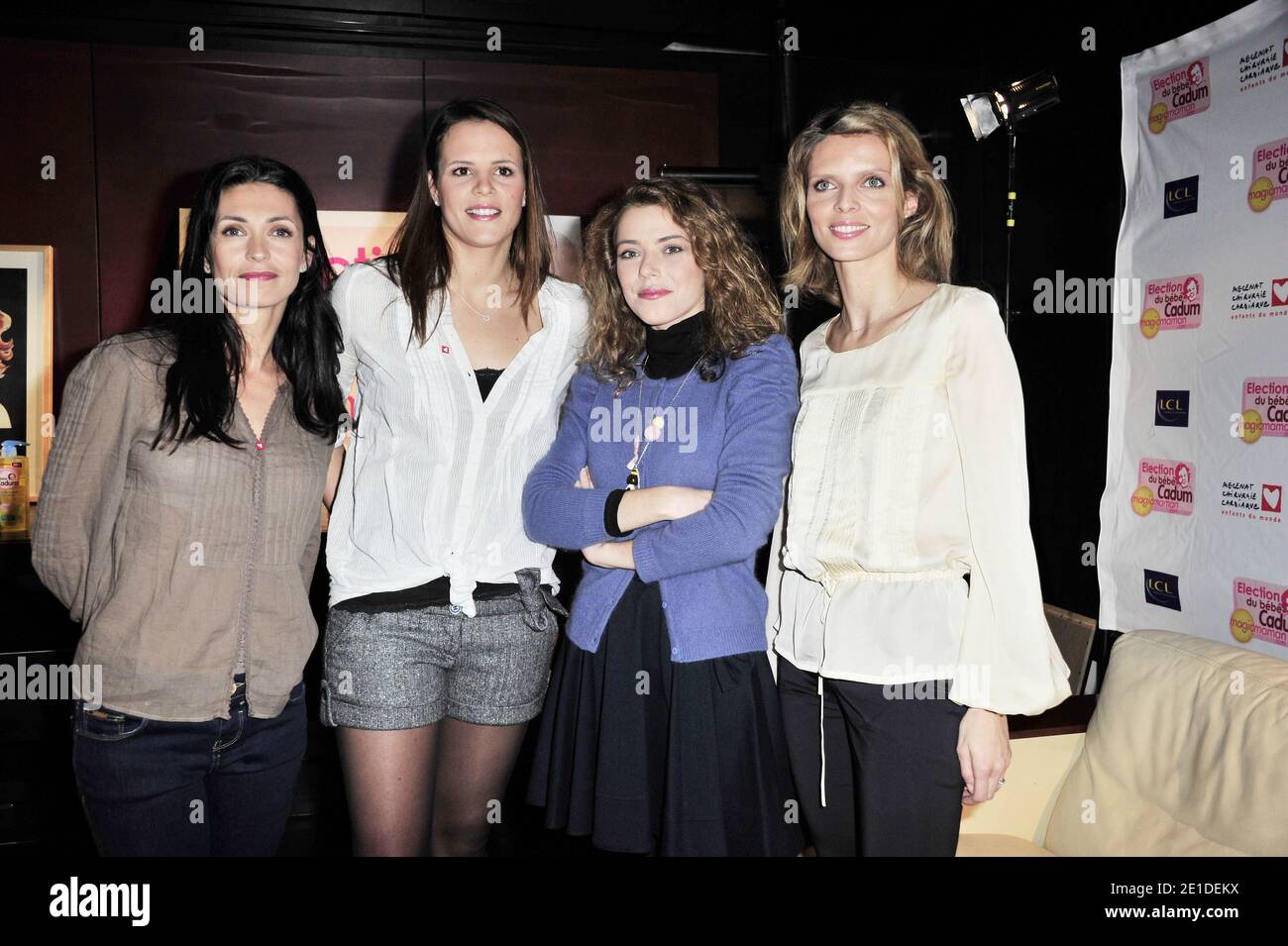 Adeline Blondieau, Laure Manaudou, Emma Daumas, Sylvie Tellier Jury's ...
