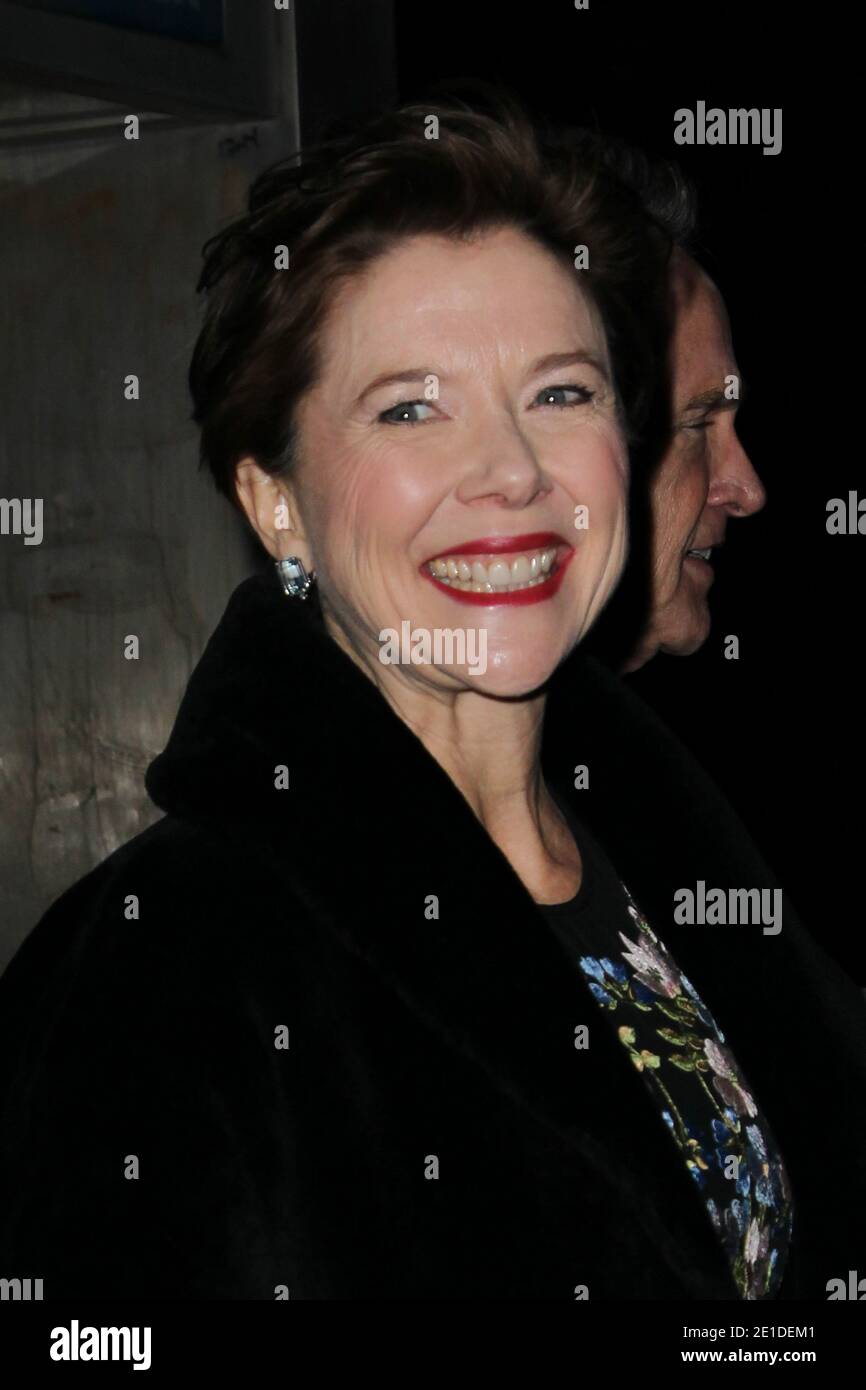 Annette Bening attending the '2010 New York Film Critics Circle Awards ...