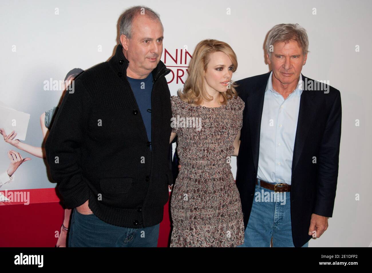 Director Roger Michell, Harrison Ford and Rachel McAdams attend the ...