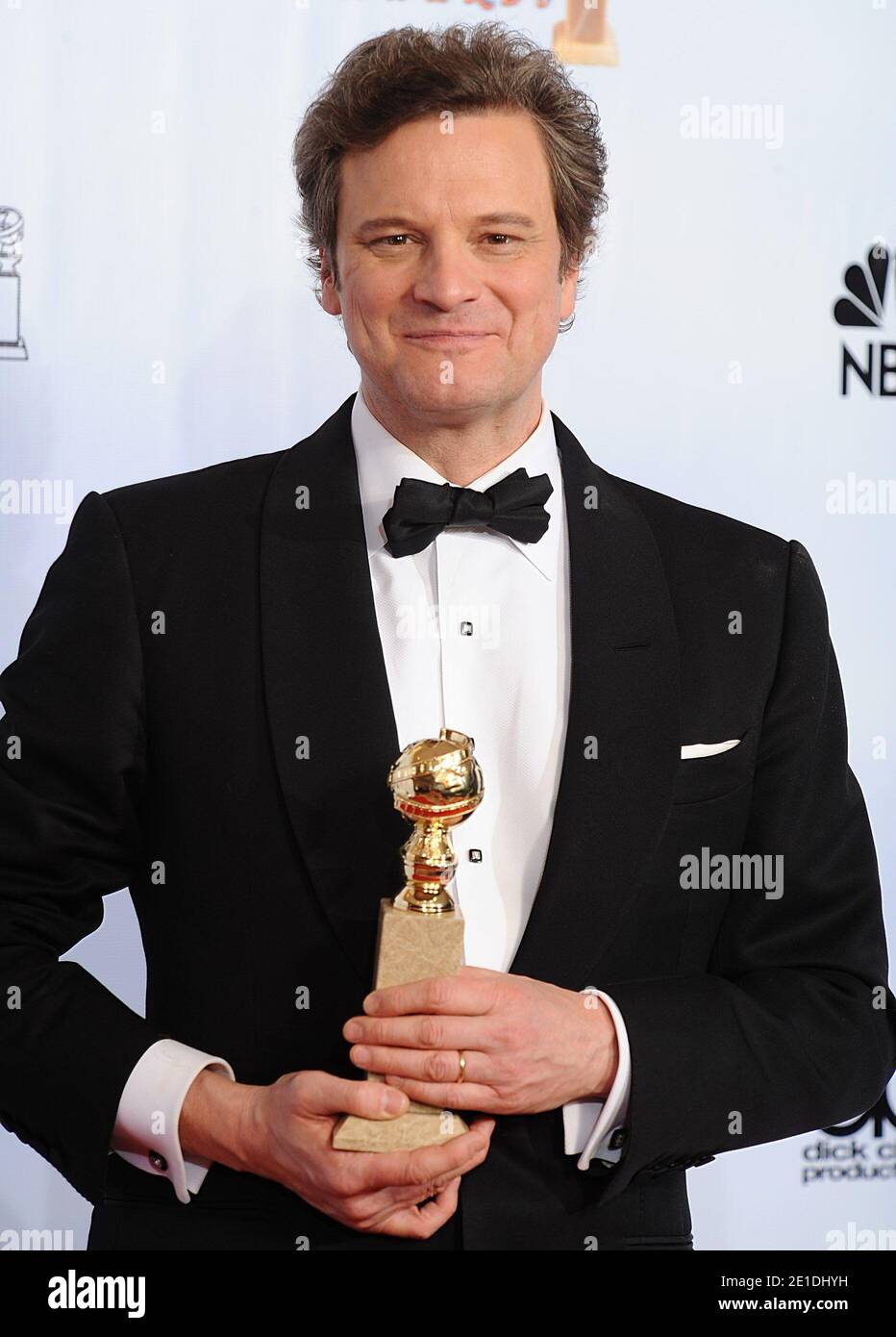 Colin Firth with the award for Best Performance by an Actor in a Motion ...