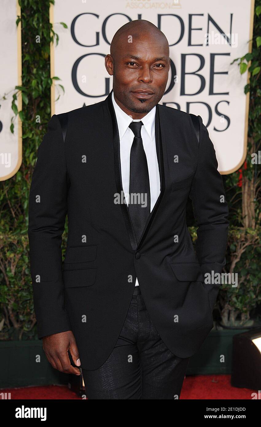 Jimmy Jean-Louis arriving for the 68th Annual Golden Globe Awards ...