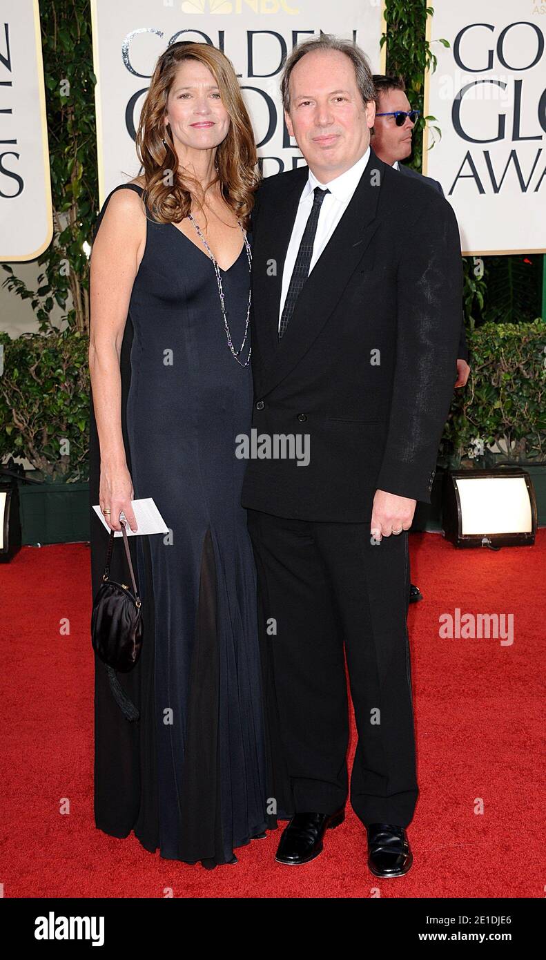 Composer Hans Zimmer and guest arriving for the 68th Annual Golden ...