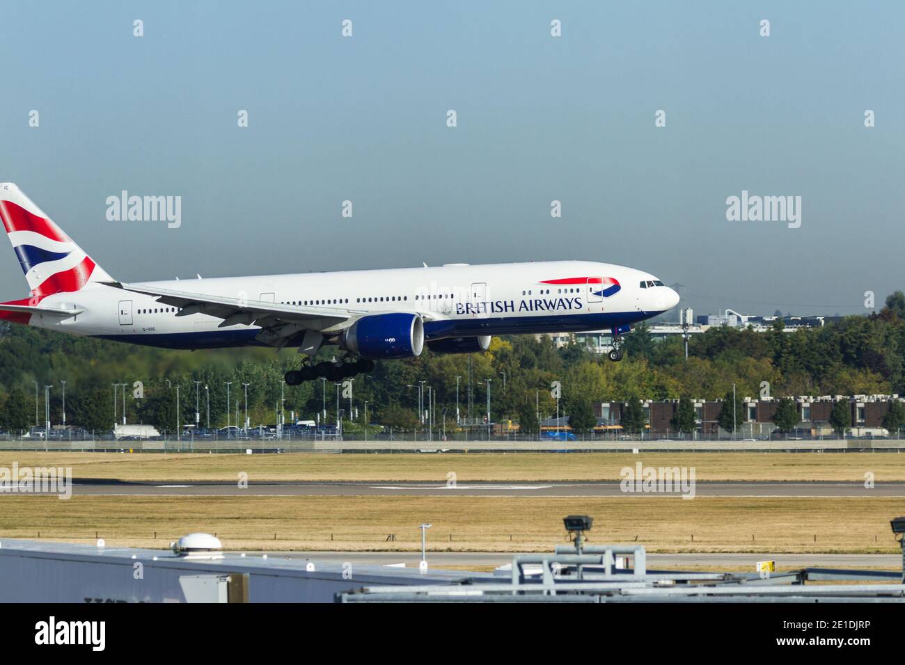 British airways first class hi-res stock photography and images - Alamy