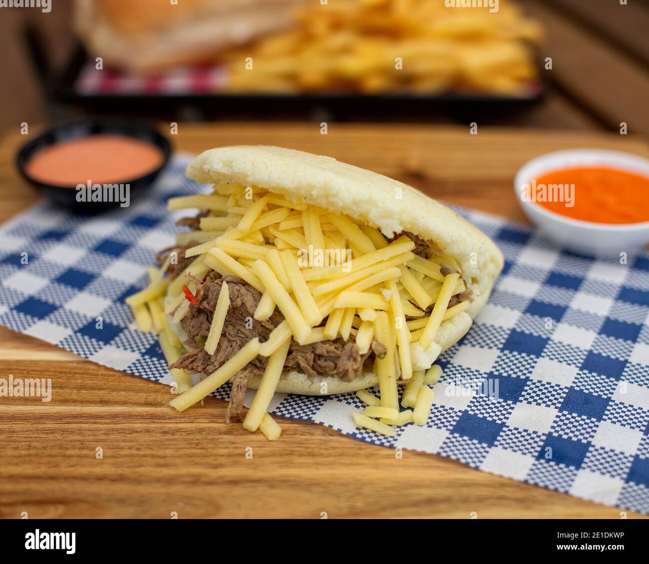 Sandwich arepa hi-res stock photography and images - Alamy