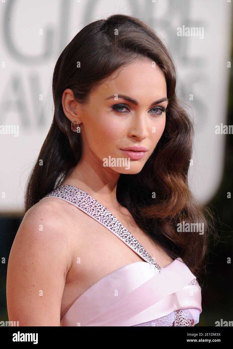 Megan Fox arriving for the 68th Annual Golden Globe Awards ceremony ...
