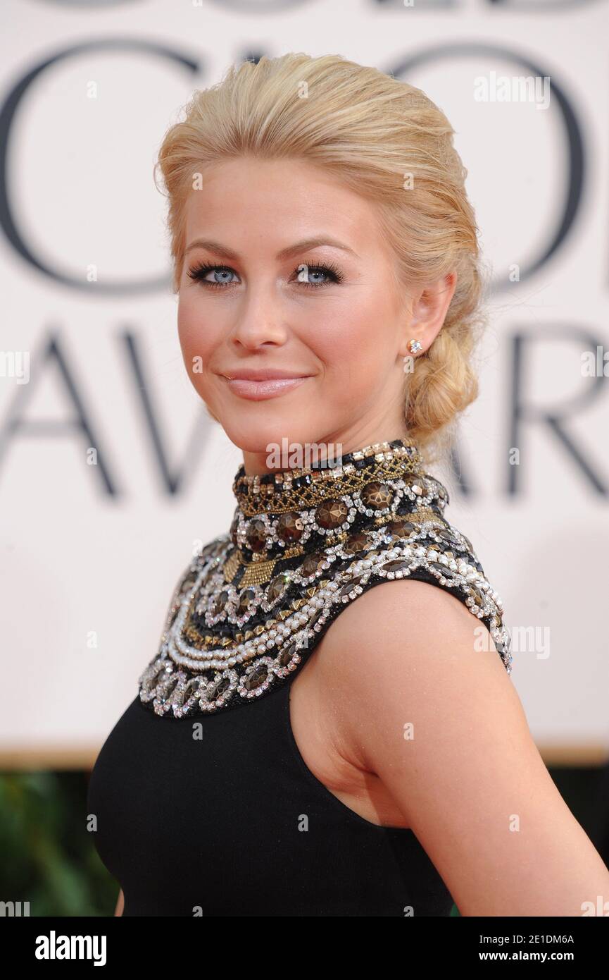 Julianne Hough arriving for the 68th Annual Golden Globe Awards ...