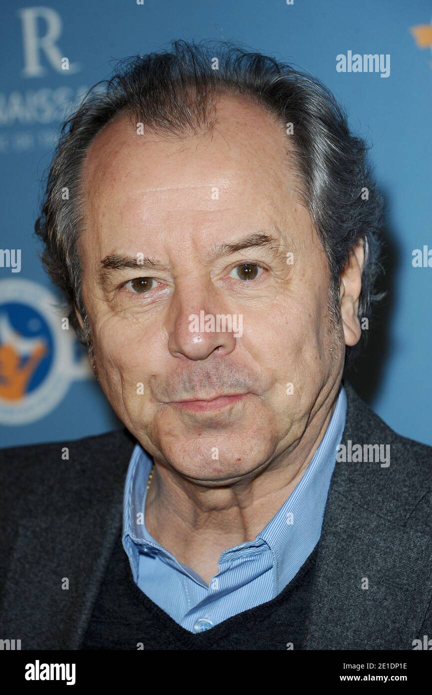 Christian Morin poses during a ceremony for 'remission of legion d ...