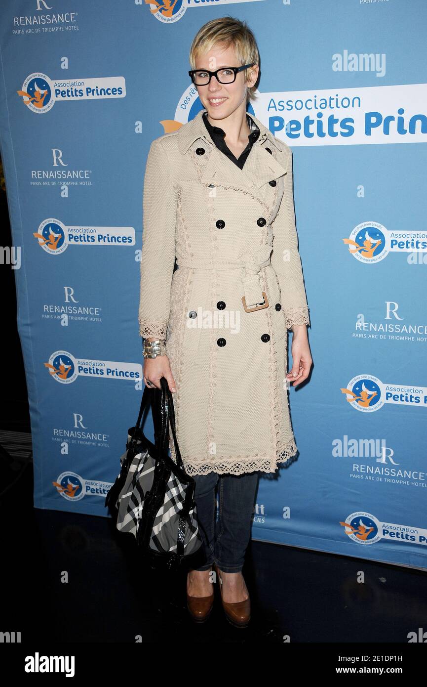 Lorie poses during a ceremony for 'remission of legion d'honneur' held ...