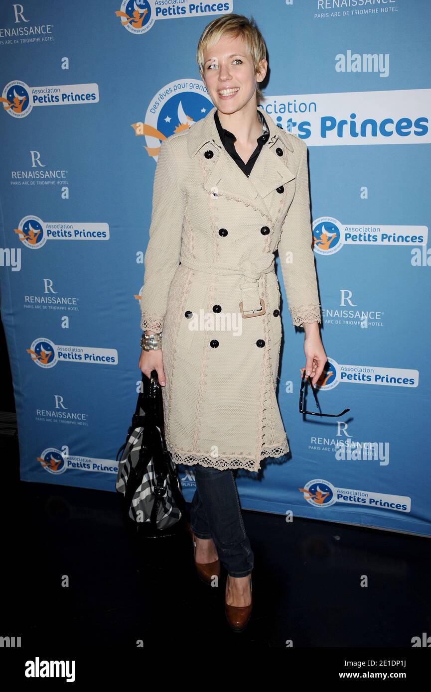 Lorie poses during a ceremony for 'remission of legion d'honneur' held ...