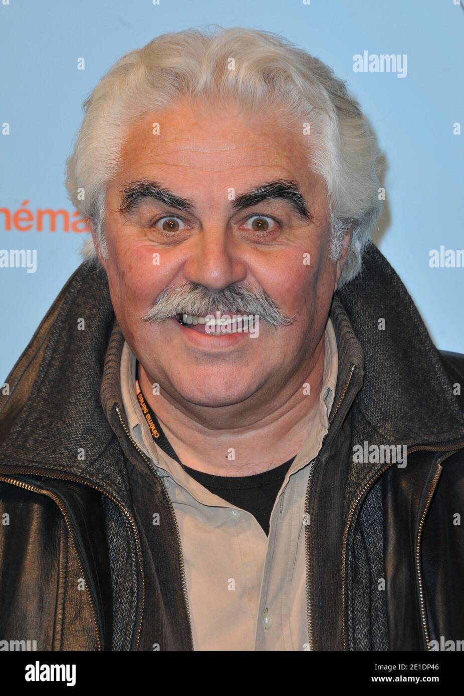 Serge Papagalli pose during the 14th Alpe d'Huez Comedy Film Festival ...