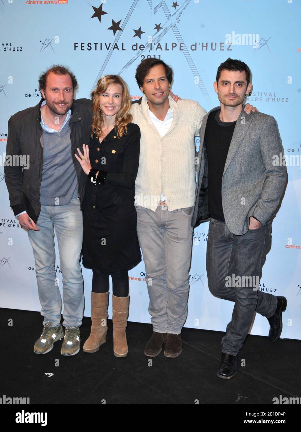the (L/R) Francois Damiens Pascale Ardillot Laurent Lafitte Alexandre ...
