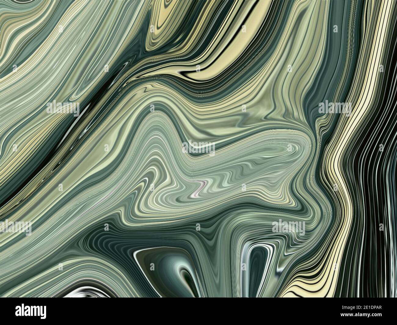 Liquified background green color hi-res stock photography and images ...