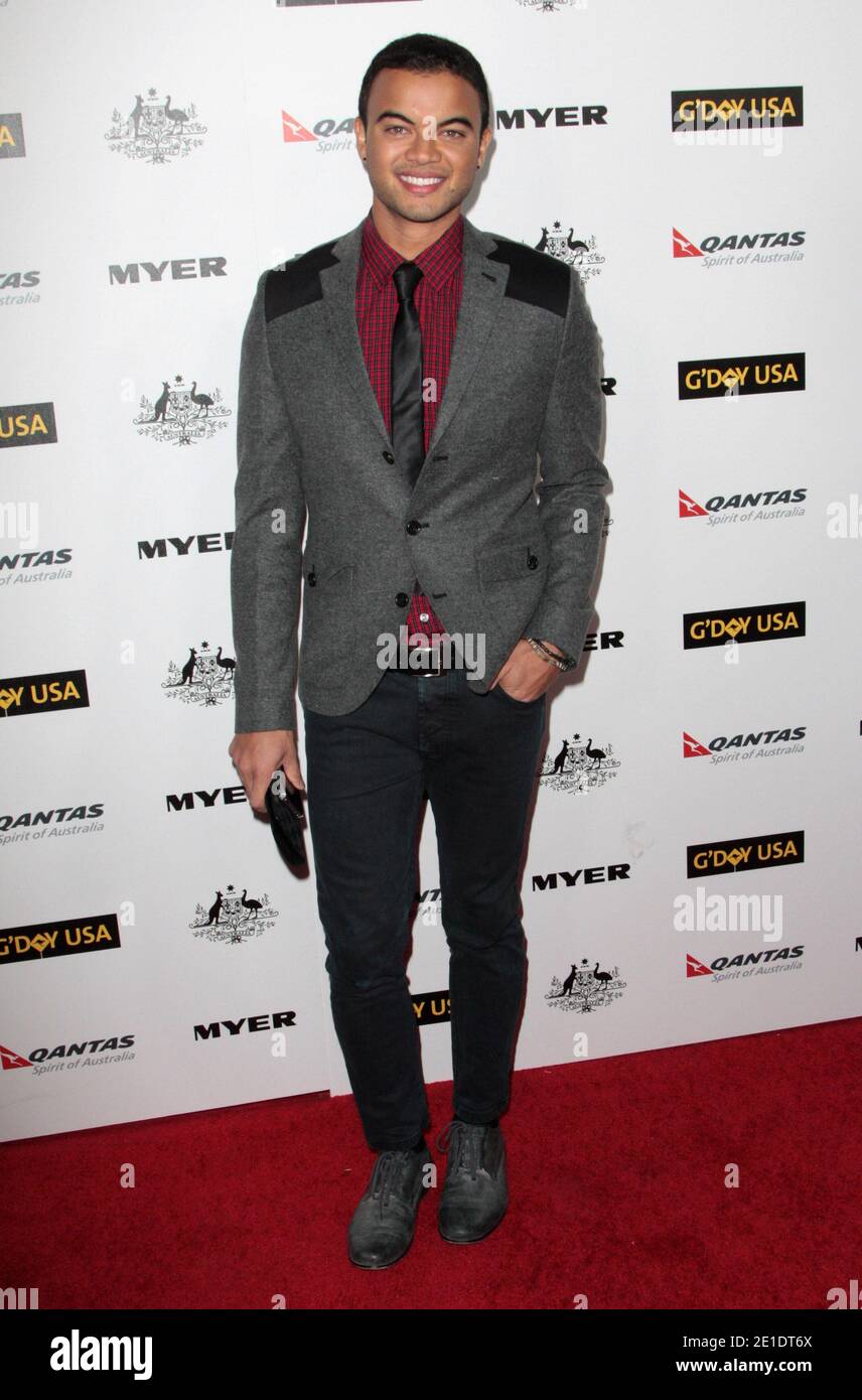 Guy Sebatian arriving for G'Day USA LA Black Tie Gala held at Hollywood ...