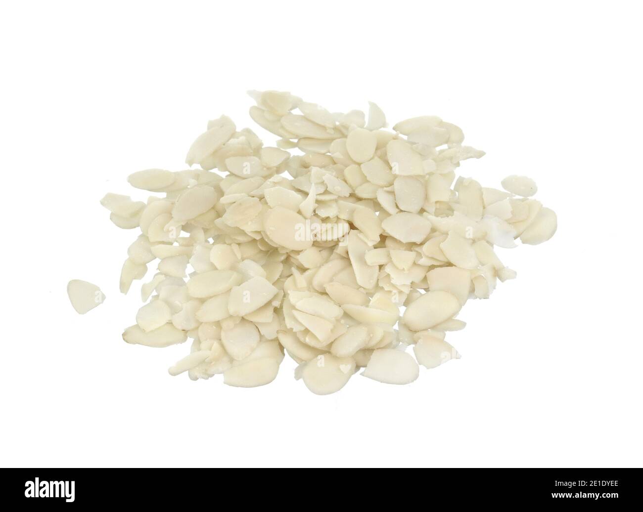 White background flaked almonds hi-res stock photography and images - Alamy