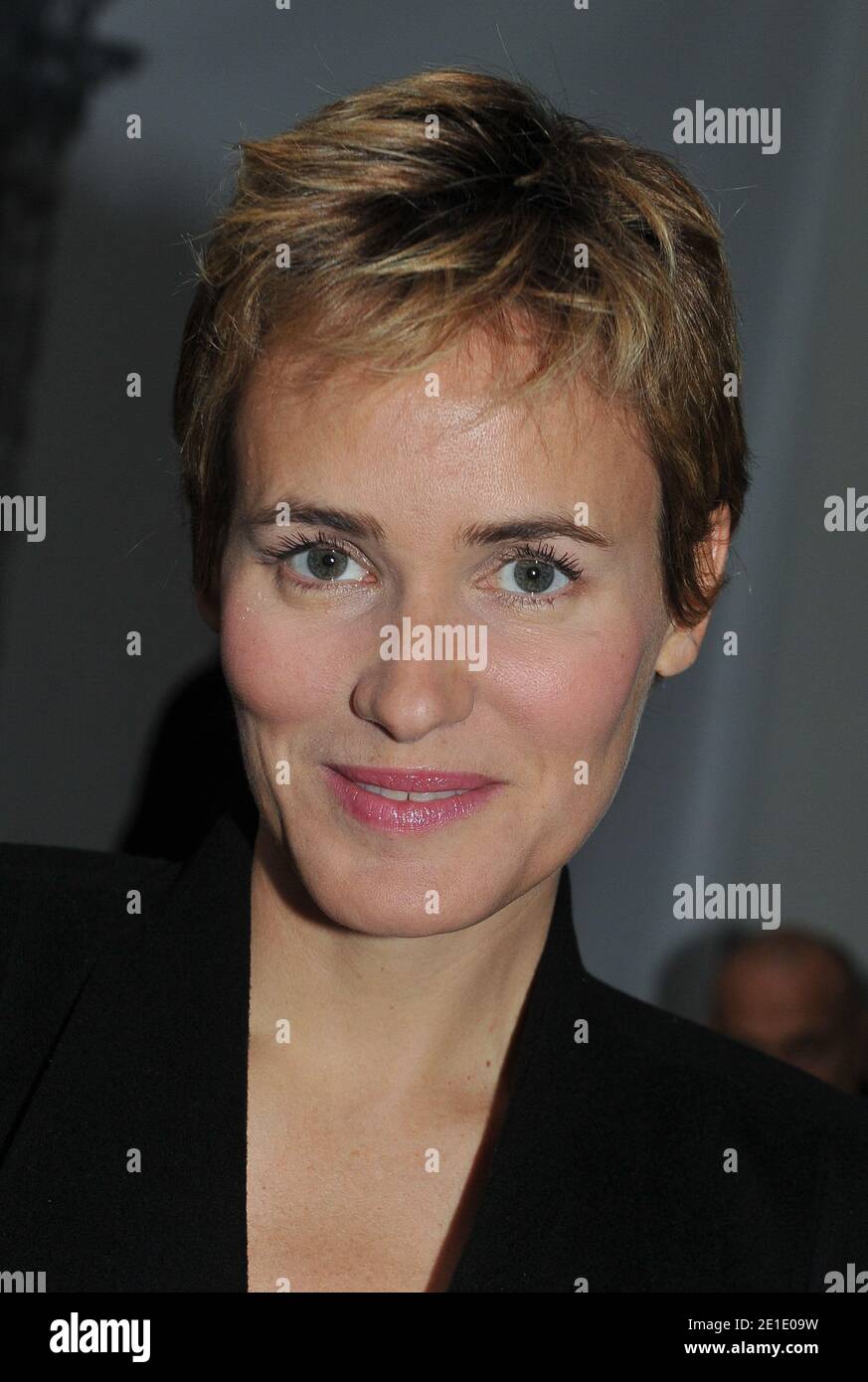 French actress Judith Godreche attending designer Maxime Simoens's ...