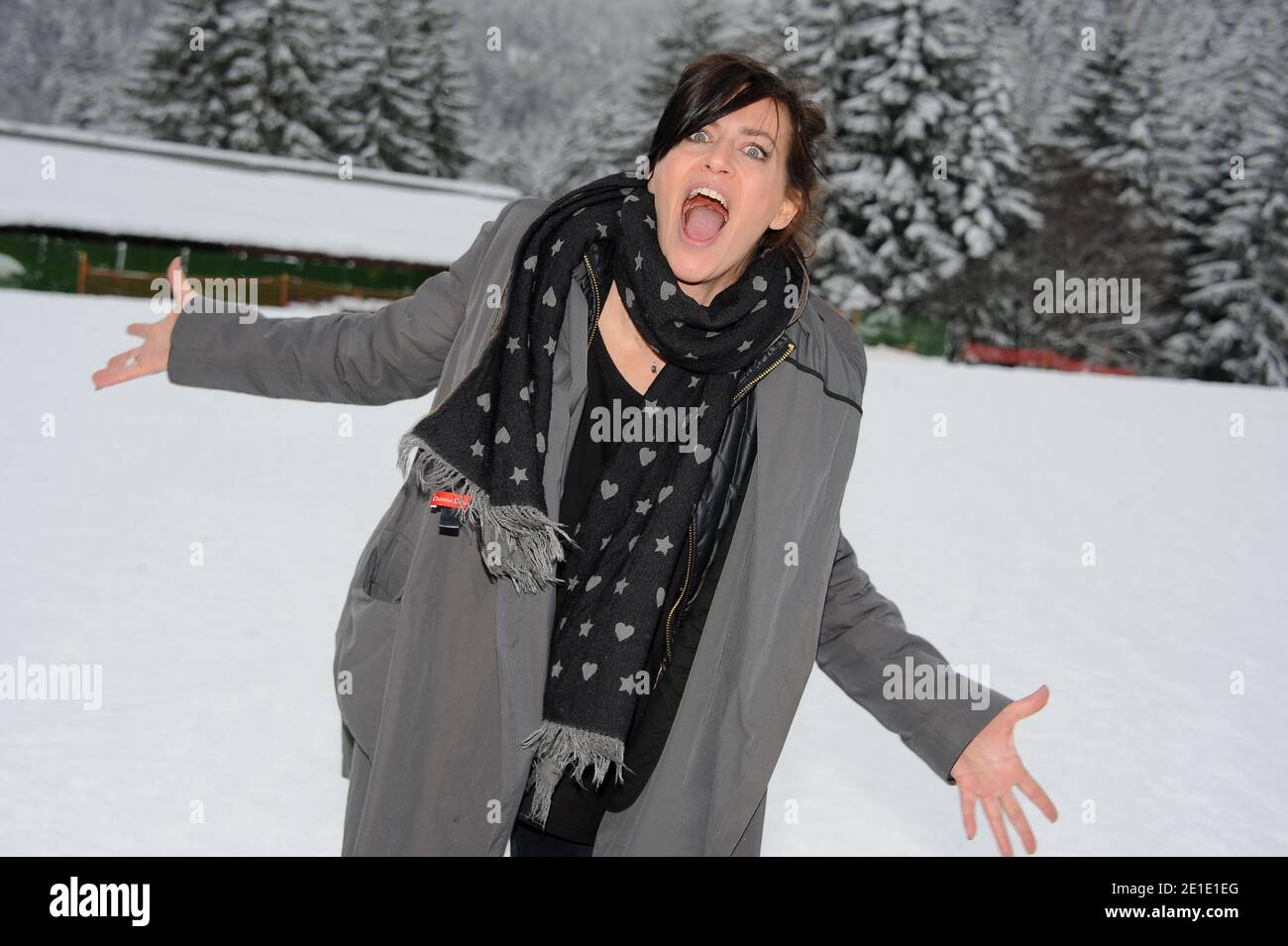 Anne Caillon poses during the 18th Fantastic'Arts Film Festival in ...