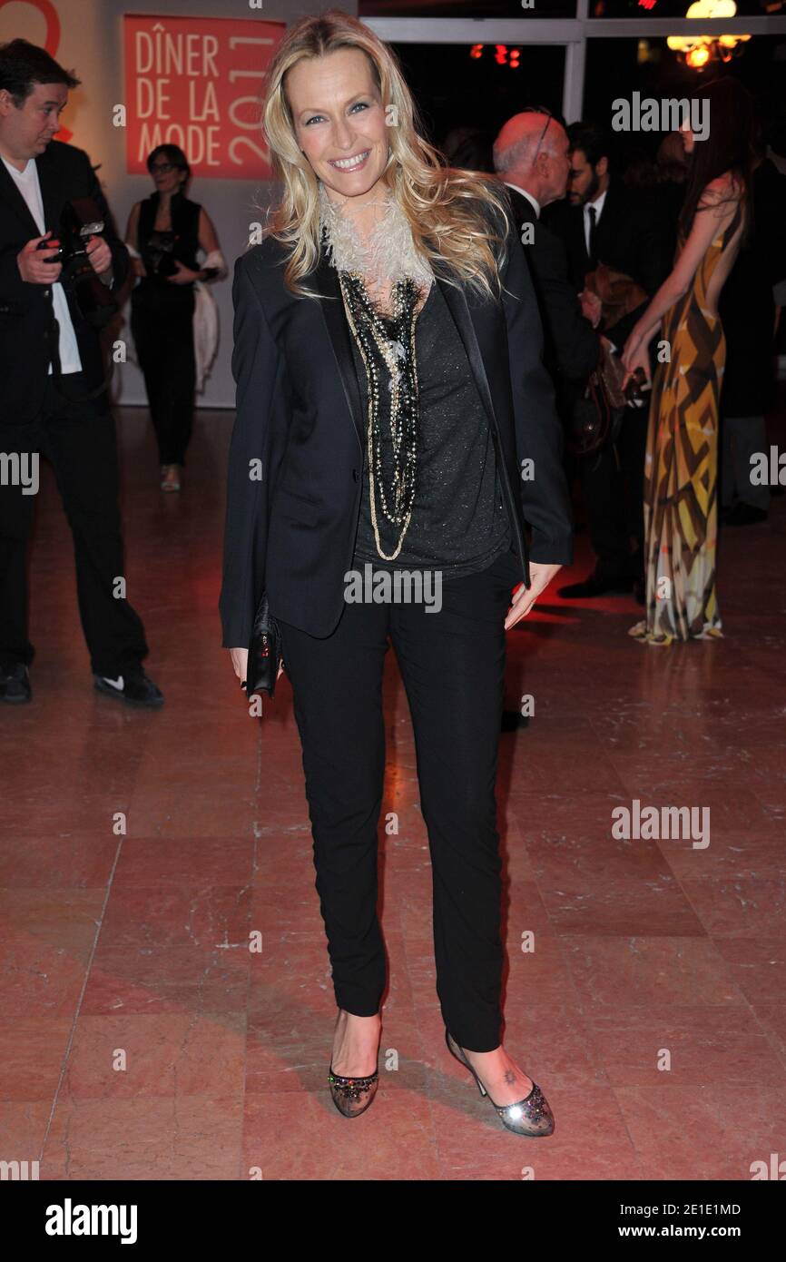Estelle Lefebure attending the Sidaction Gala 'Diner de la Mode' held ...