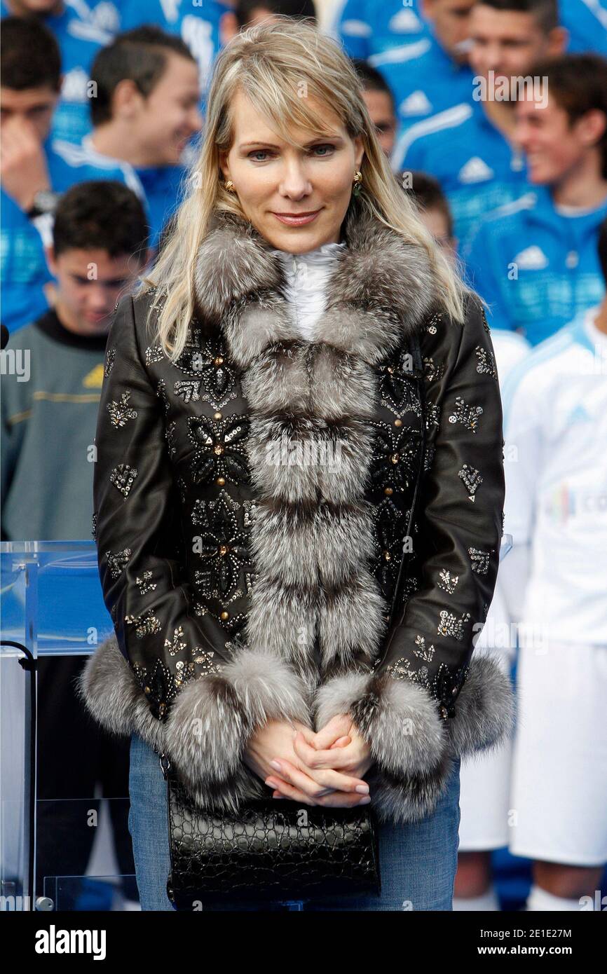 Olympique de Marseille's major shareholder Margarita Louis-Dreyfus ...