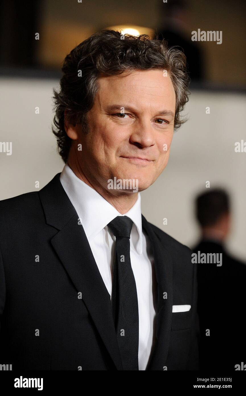 Colin Firth arrives at the 63rd Annual DGA Awards at the Grand Ballroom ...