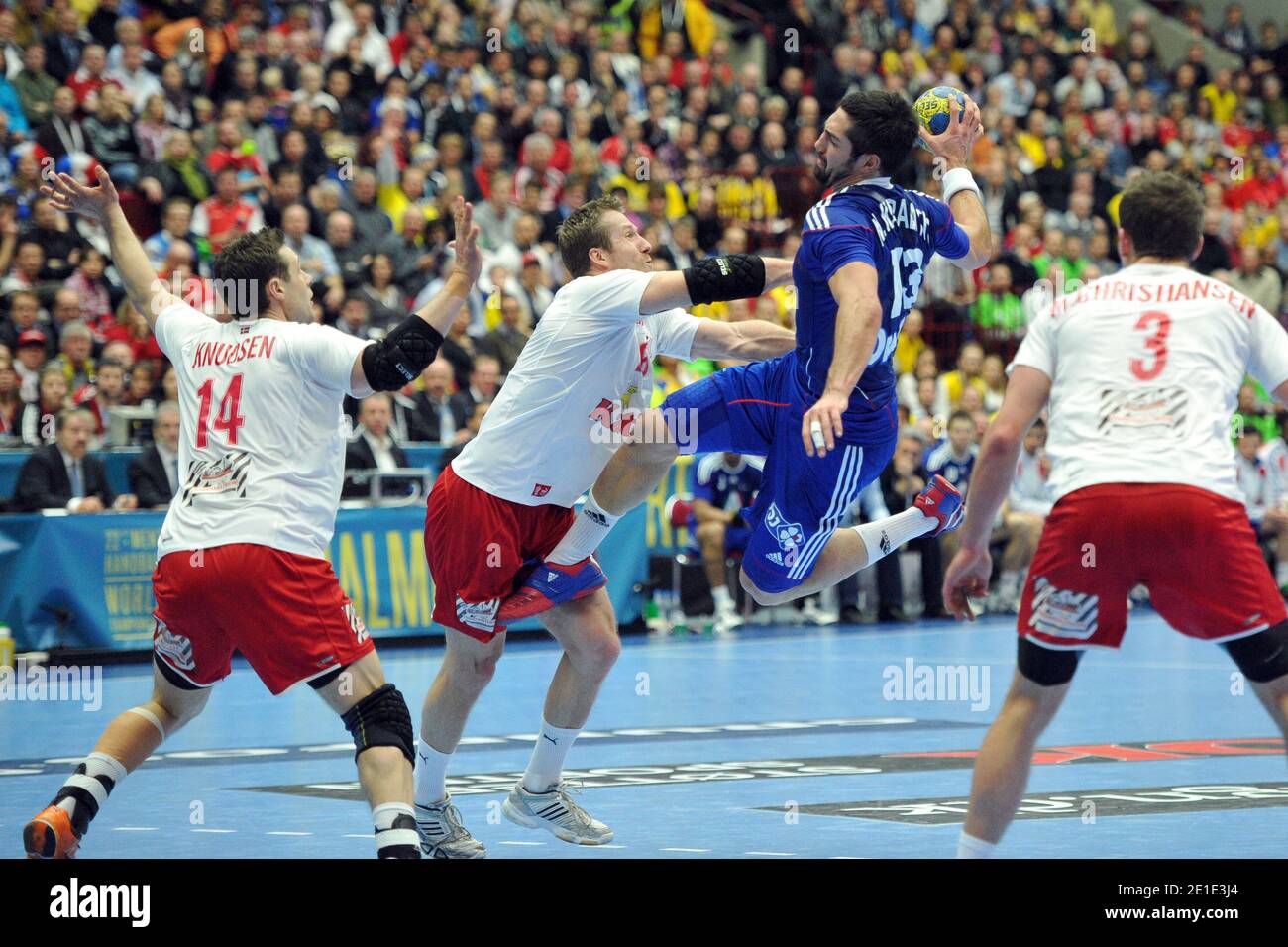 France's Nikola Karabatic in action. France won the Men's 2011 World ...