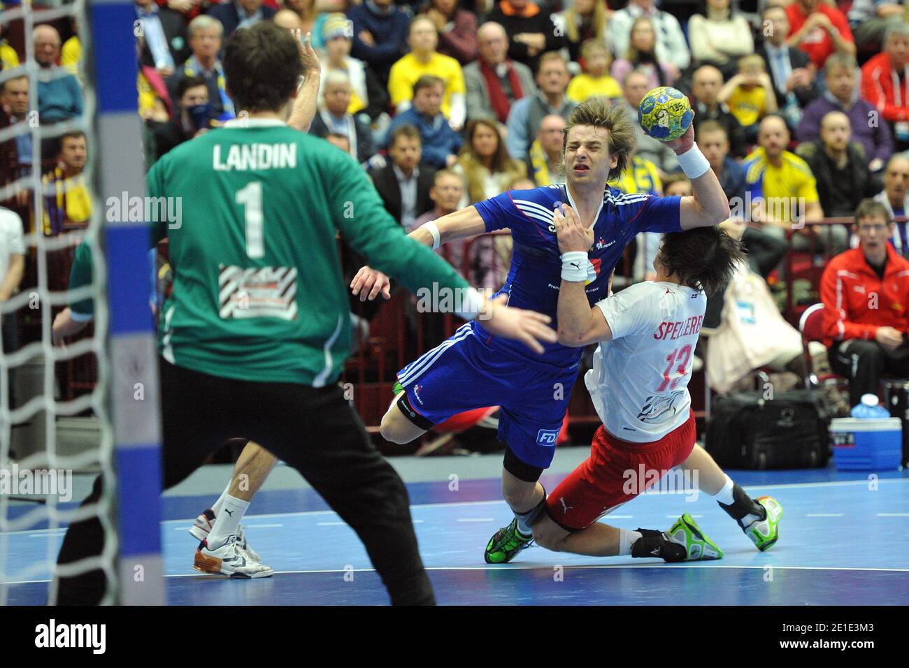 France's Xavier Barachet in action. France won the Men's 2011 World ...