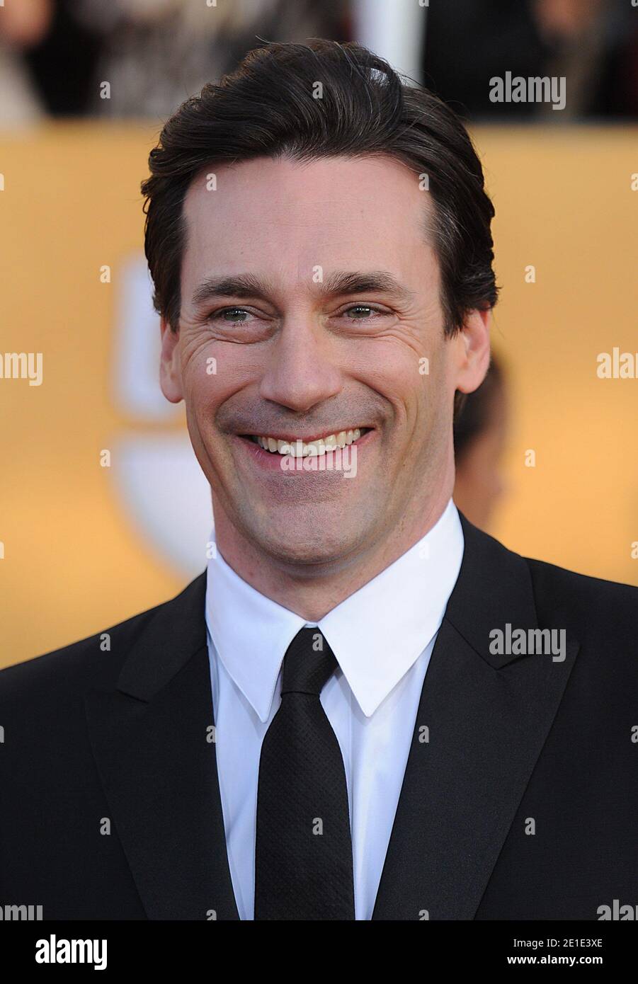 John Hamm arriving at the 17th Annual Screen Actors Guild (SAG) Awards ...