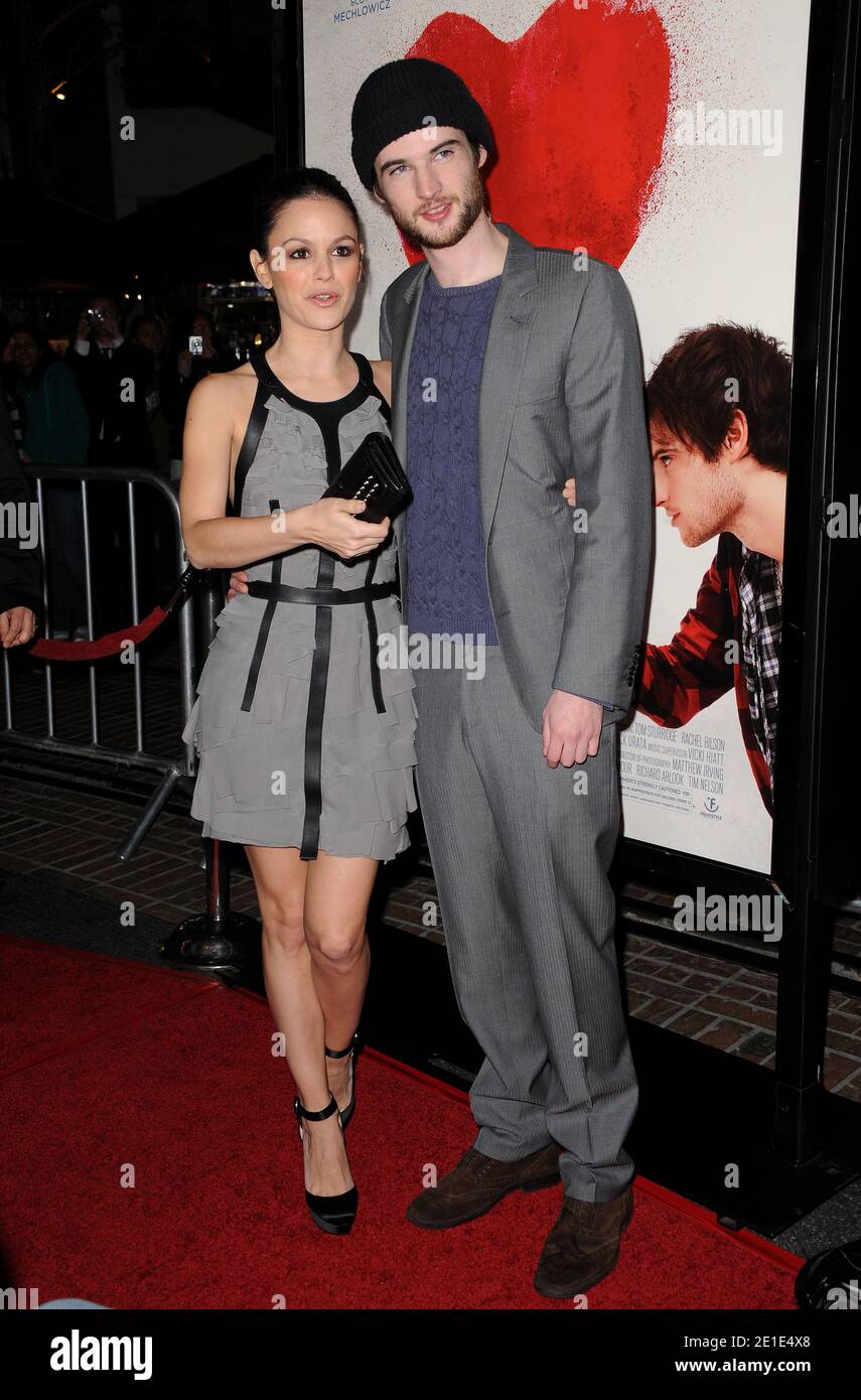 Rachel Bilson and Tom Sturridge attend the premiere of "Waiting For ...