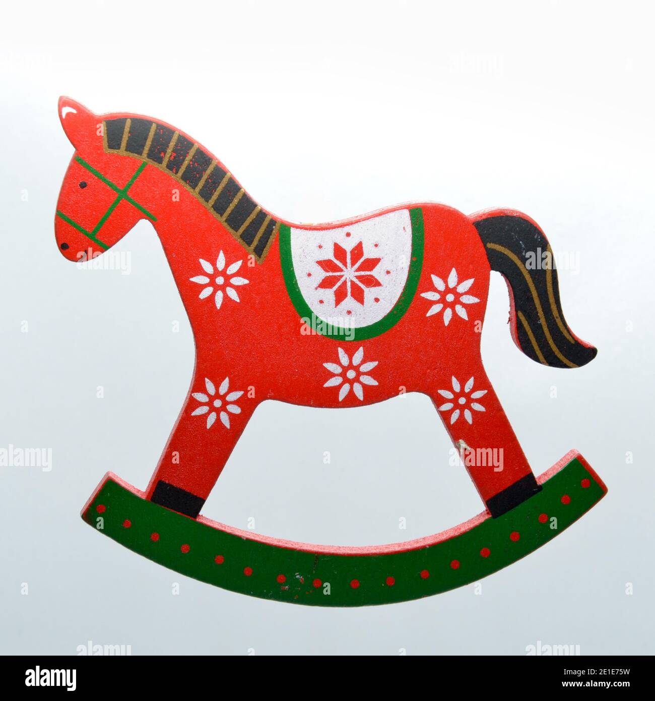 Christmas Rocking Horse Clipart