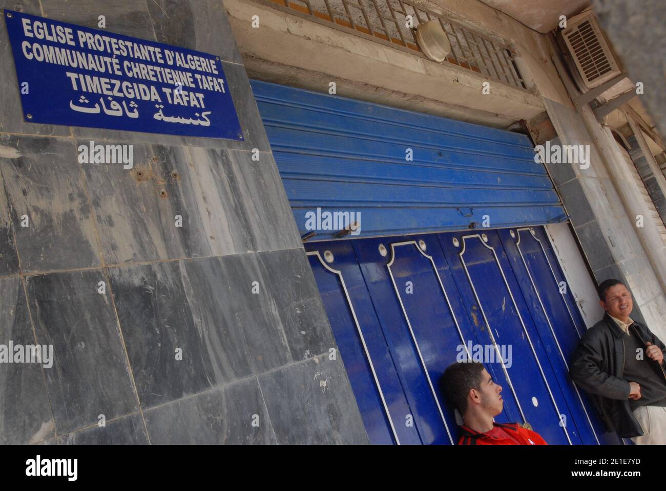 Born Moslem, the Algerians converted with Protestantism are pictured in ...