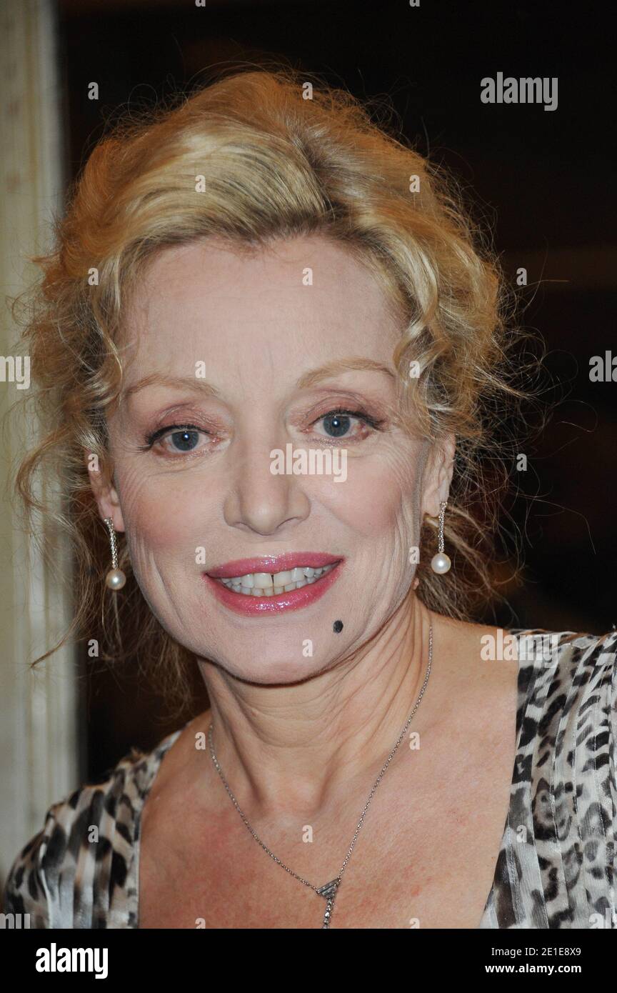 Caroline Sihol arriving for the 'Gala Enfance Majuscule,' held at Salle ...