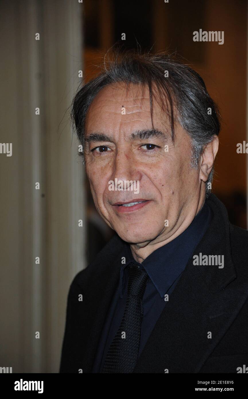 Richard Berry arriving for the 'Gala Enfance Majuscule,' held at Salle ...