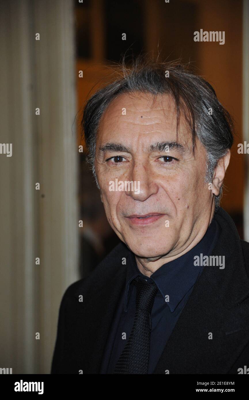 Richard Berry arriving for the 'Gala Enfance Majuscule,' held at Salle ...