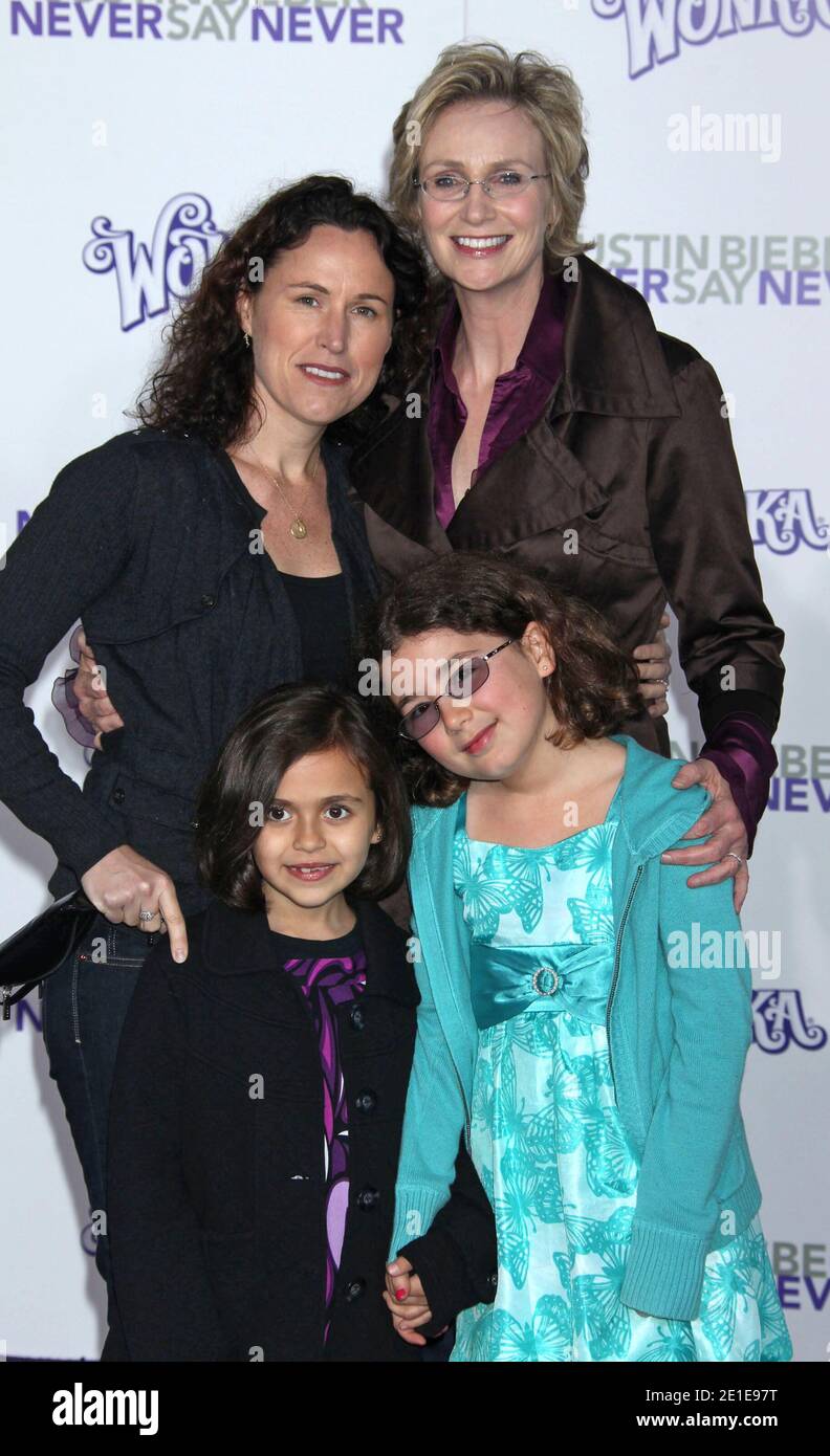 Laura Embry and Jane Lynch attending the premiere of the new movie from ...