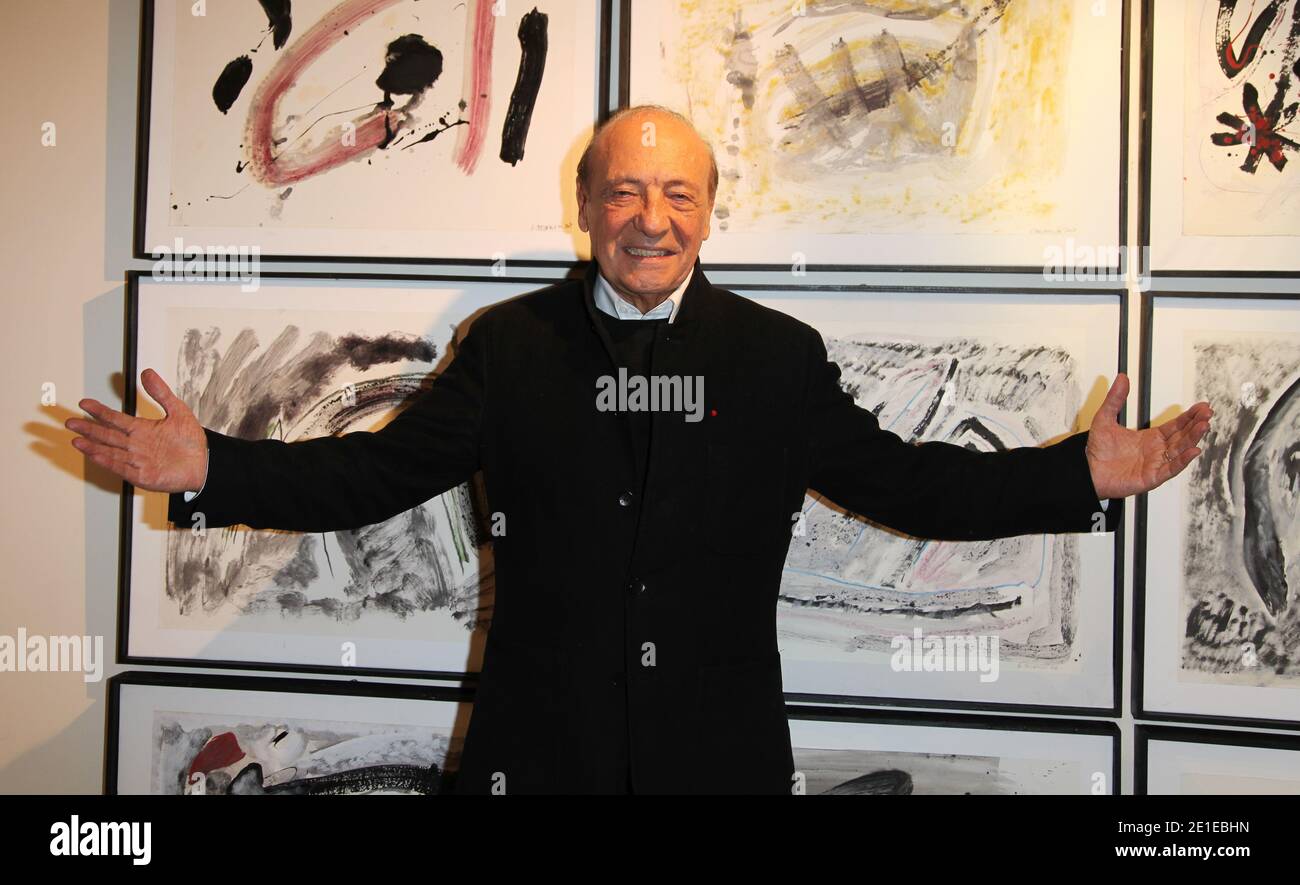 EXCLUSIVE:(L-R) French advertising man Jacques Seguela poses at the ...