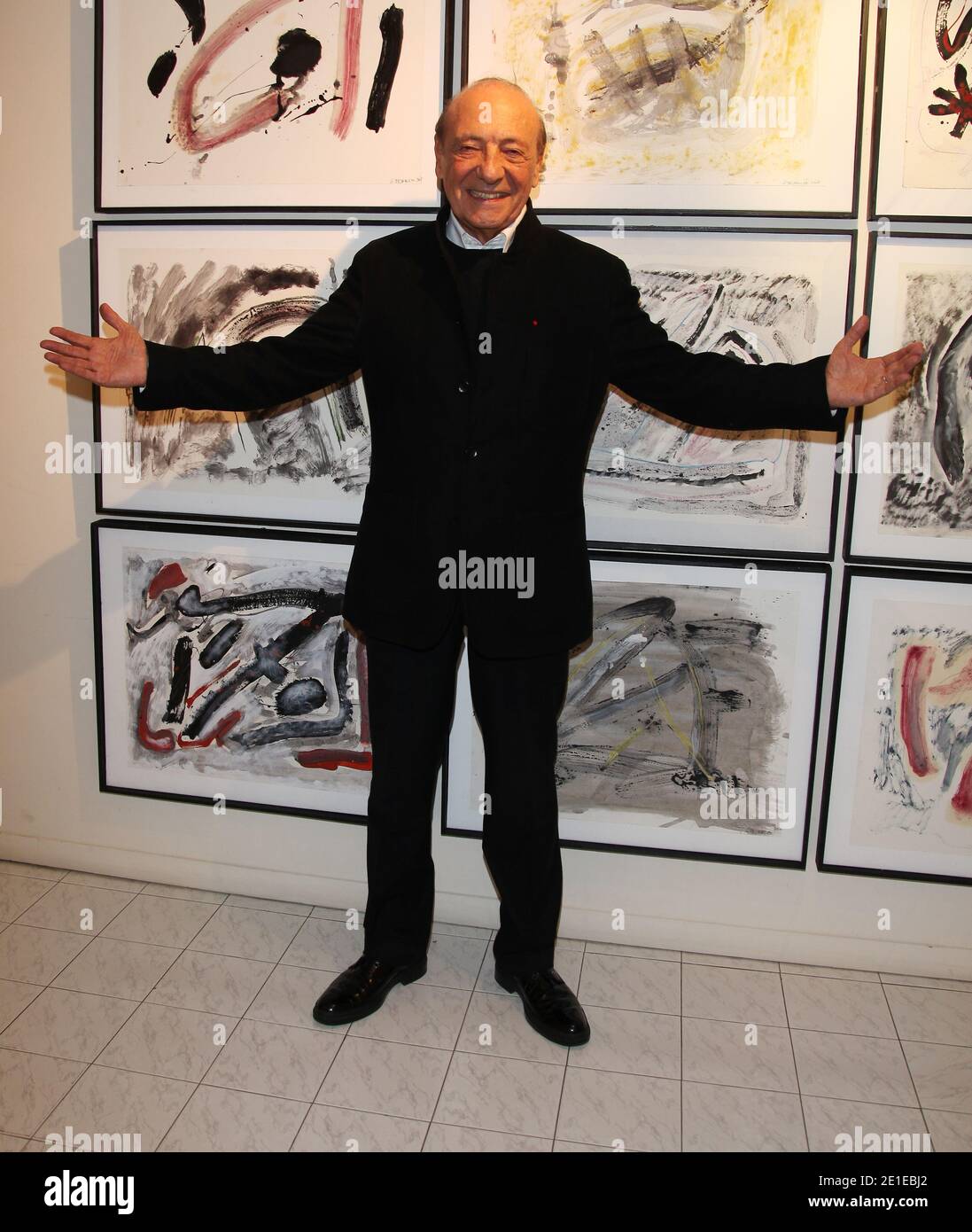 EXCLUSIVE:(L-R) French advertising man Jacques Seguela poses at the ...