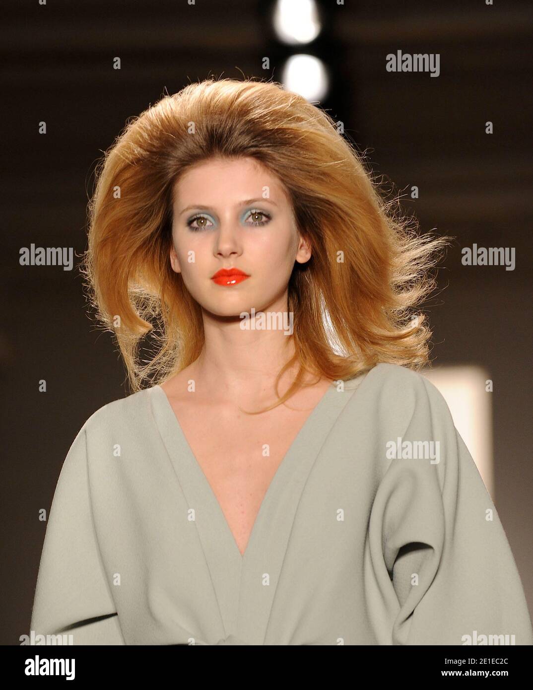 Model on the runway during the Costello Tagliapietra Fall 2011 ...