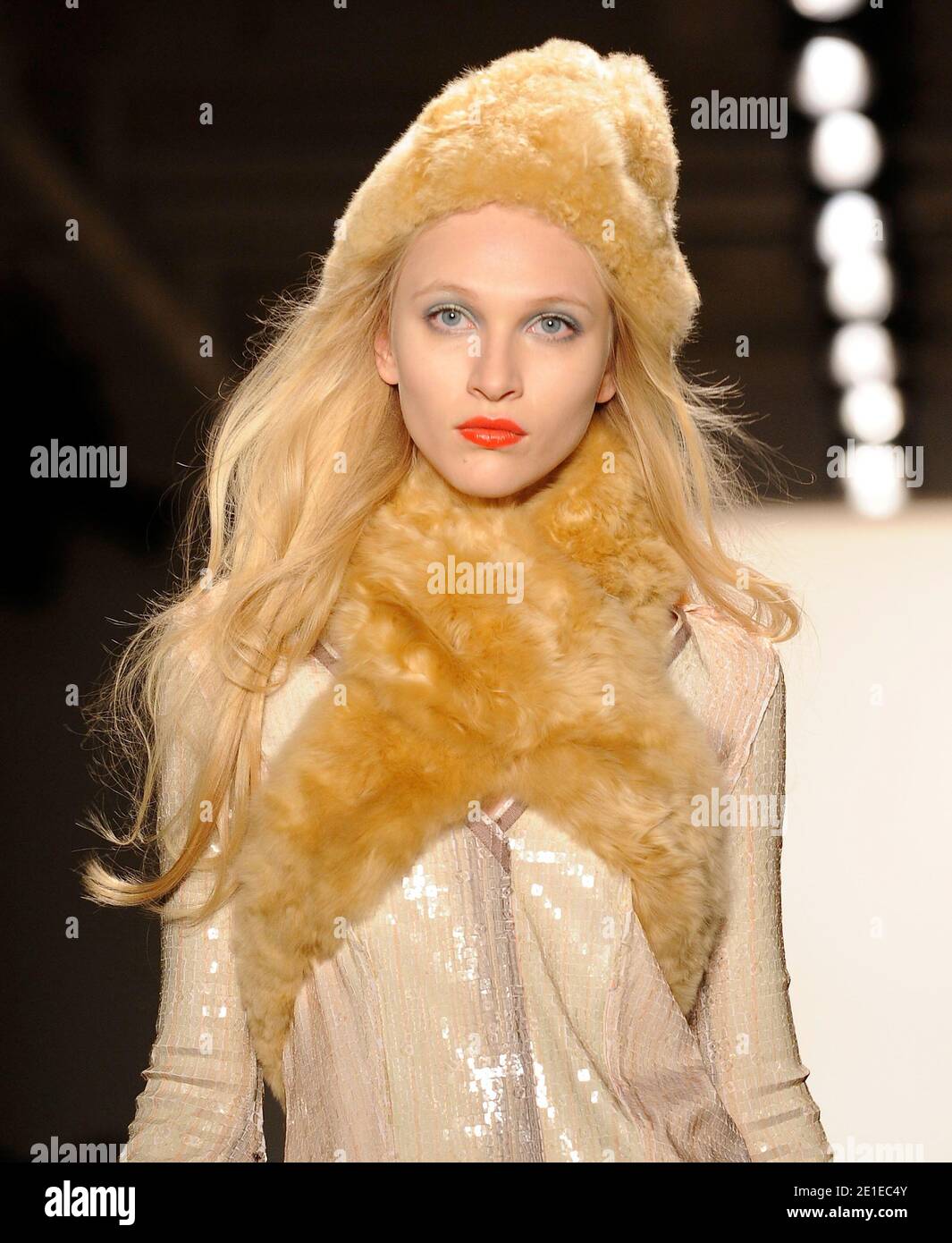 Model on the runway during the Costello Tagliapietra Fall 2011 ...